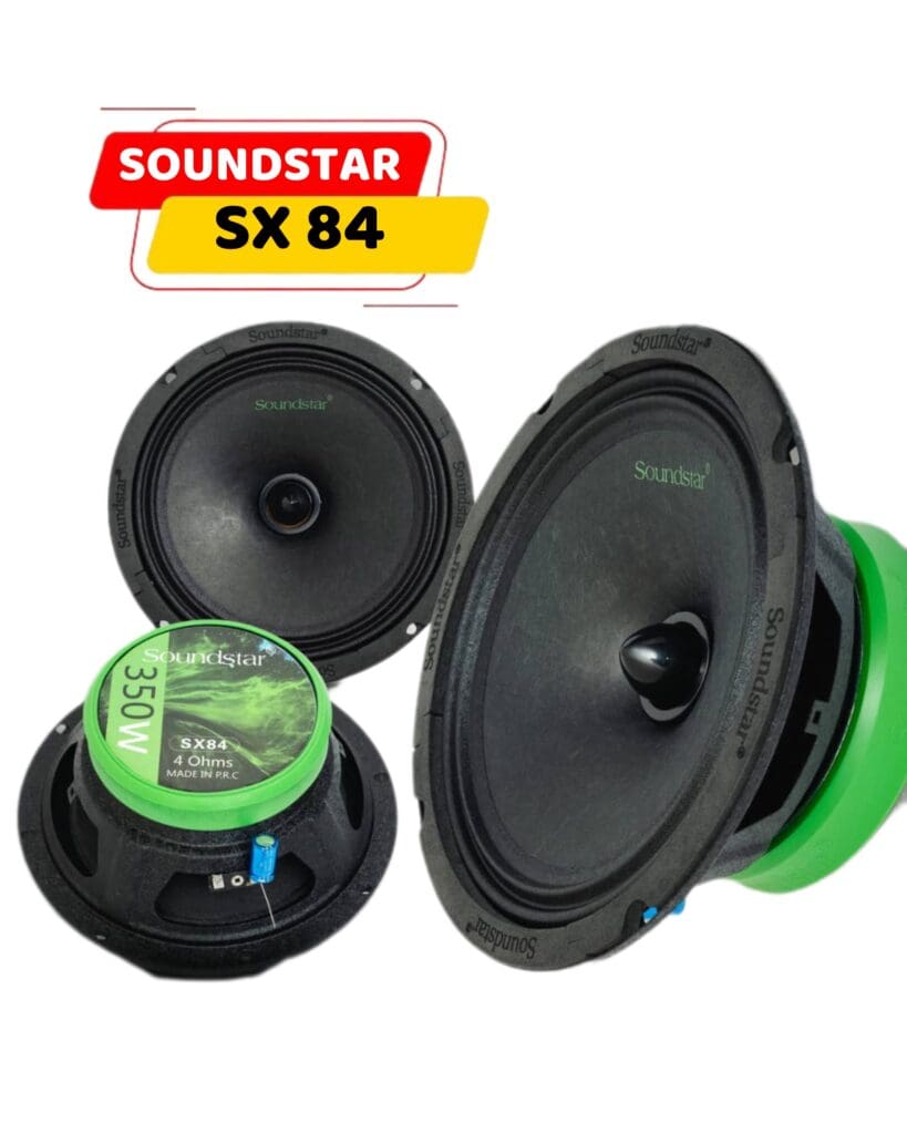 میدرنج 8 اینچ سانداستار Soundstar SX84 - فروشگاه لوازم صوتی و تصویری خودرو