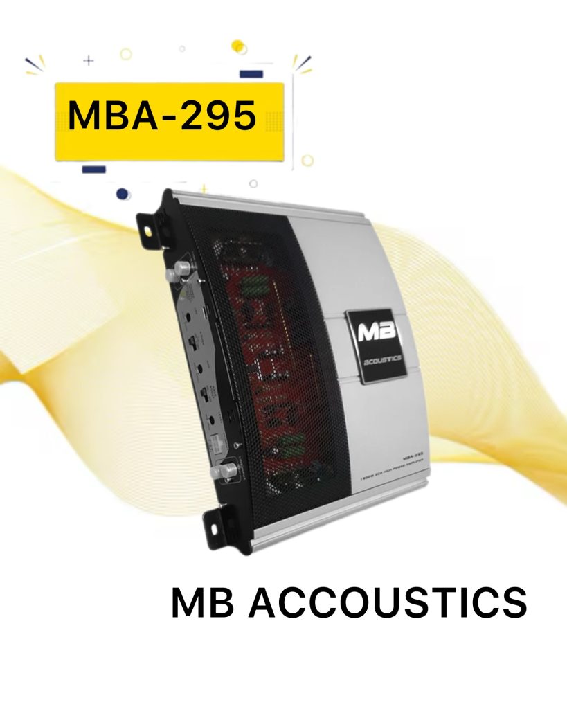 آمپلی فایر ام بی آکوستیک MBA 295 - فروشگاه مهدی زاده